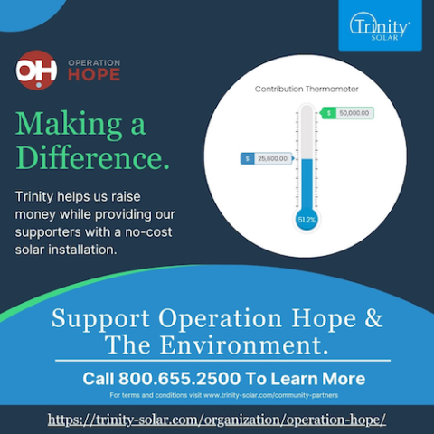 Spring into Solar with Trinity Solar! - Operation Hope of Fairfield